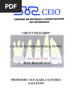 Expo Atp y Arco Lingual | PDF | Ortodoncia | Ramas de Odontología