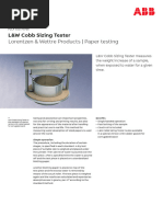 Tappi - 559 - Test KIT | PDF | Paper | Materials