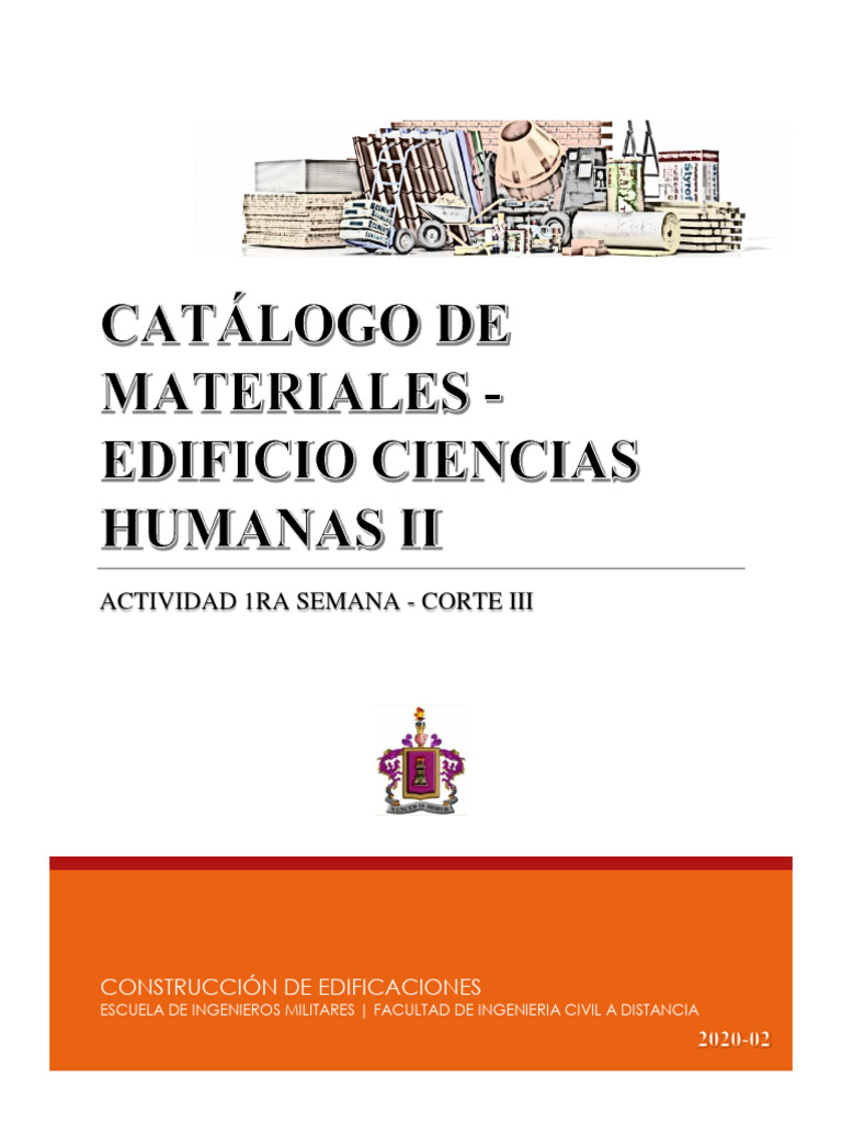 Catalogo de Materiales | PDF | Presupuesto | Ingeniero civil