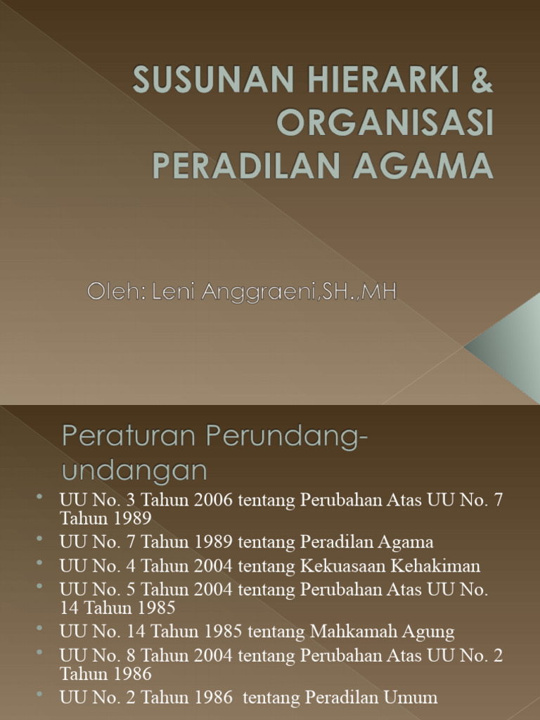 4.hpa Susunan Dan Aparatur Pa | PDF