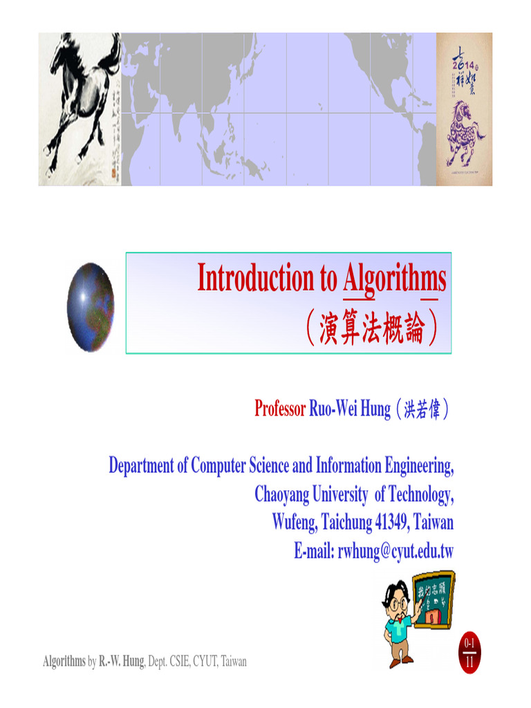 Algorithms RWHung | PDF | Time Complexity | Mathematical Logic