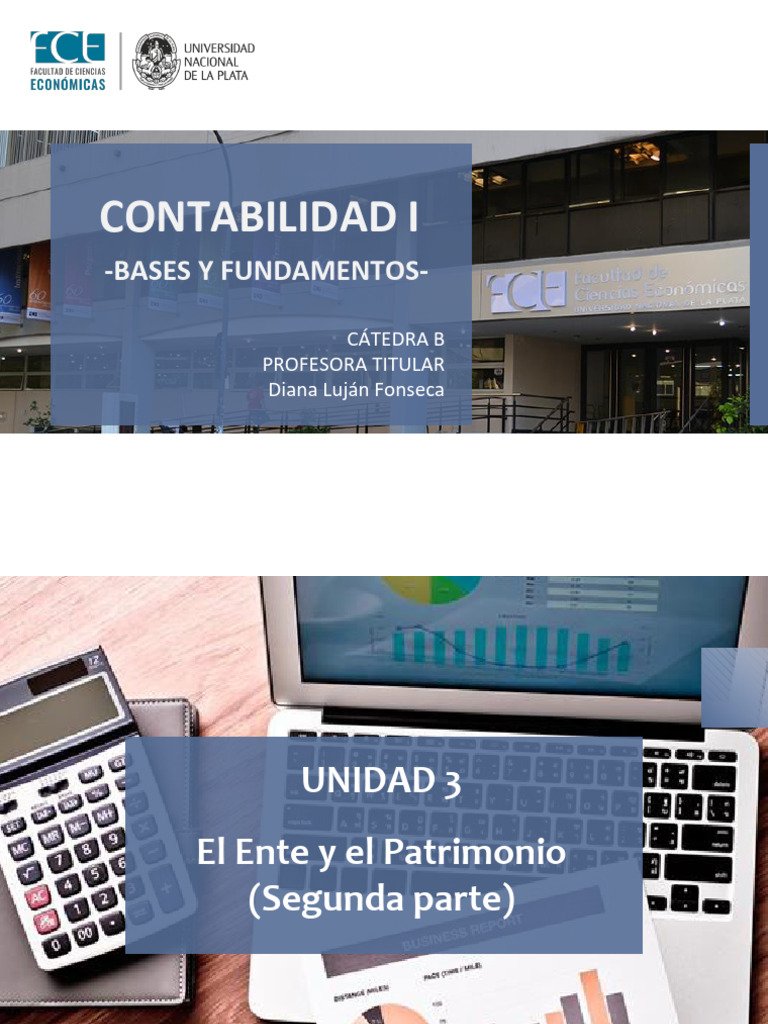 Unidad 3. El Ente y El Patrimonio. Segunda Parte | PDF | Contabilidad ...