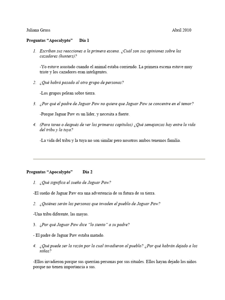 Análisis de "Apocalypto" y el Eclipse | PDF | Libros para adolescentes