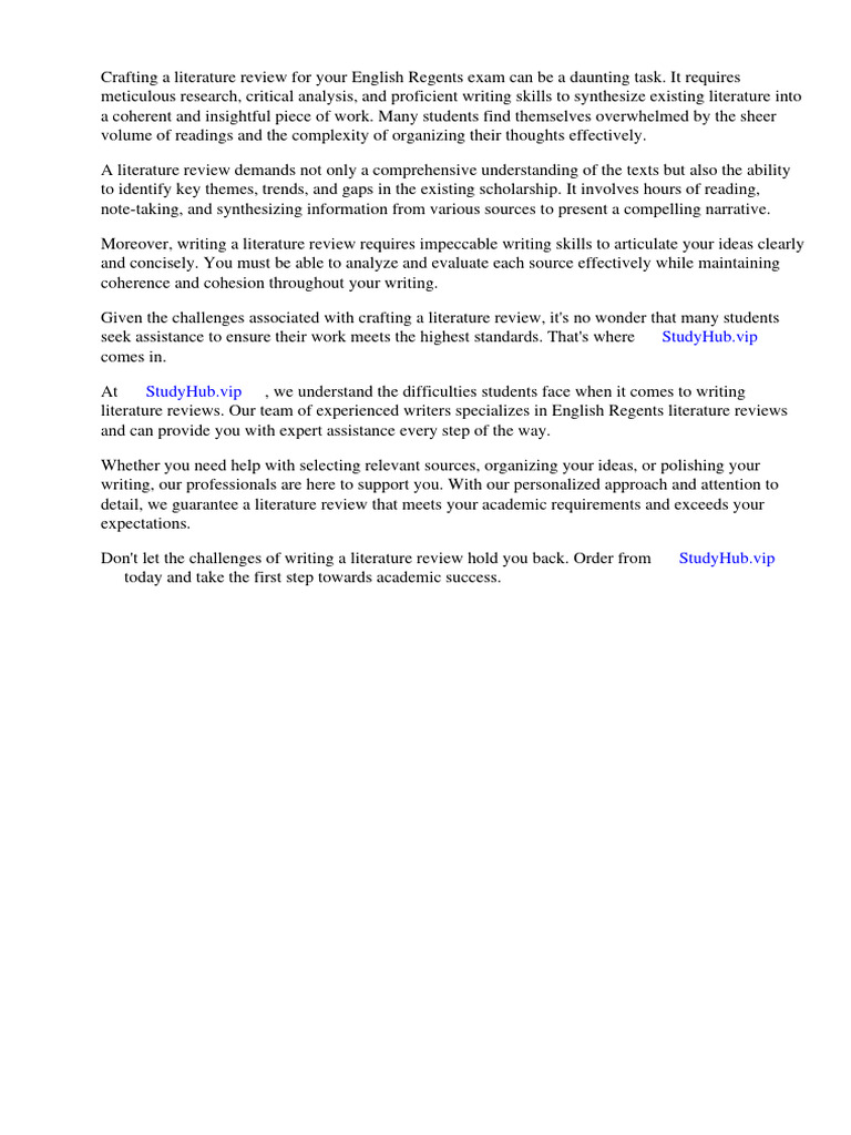 English Regents Literature Review | PDF | Essays