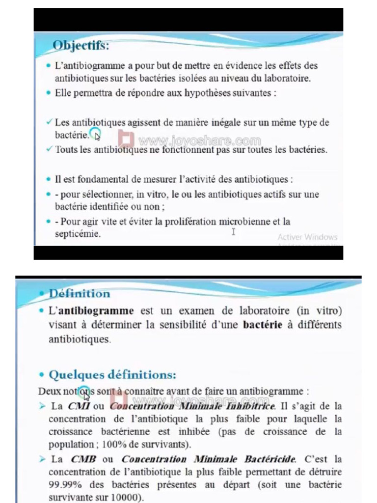 Tp 3 bacterio _ antibiogramme | PDF