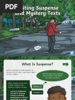 Vocabulary for Creating Suspense | PDF | Imagination | Style (Fiction)