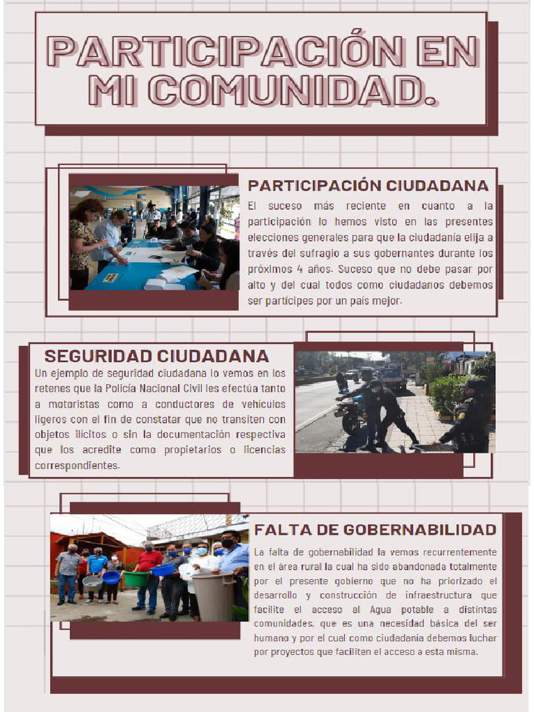 Infografía Participación Ciudadana - (1) | PDF