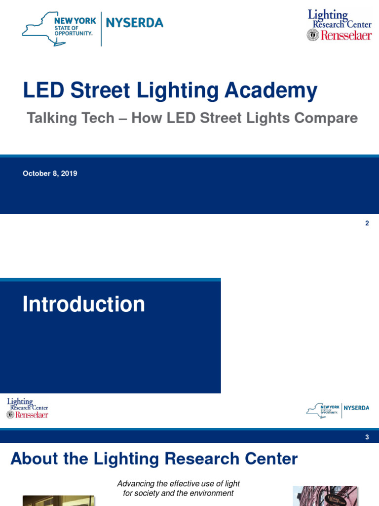 LED Street Lighting Overview and Insights | PDF | Light Emitting Diode ...