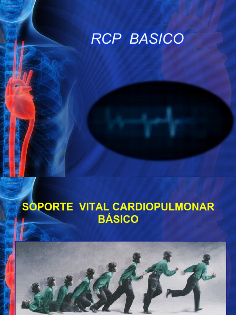 RCP Basico | PDF | Reanimación cardiopulmonar | Emergencias Médicas