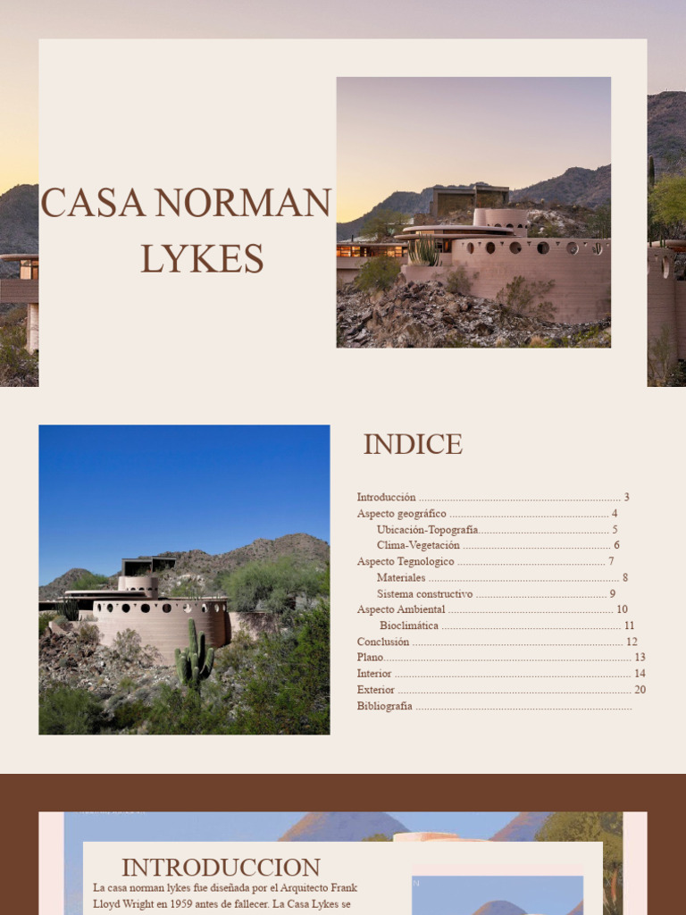 Casa Norman Lykes | PDF | Jardines