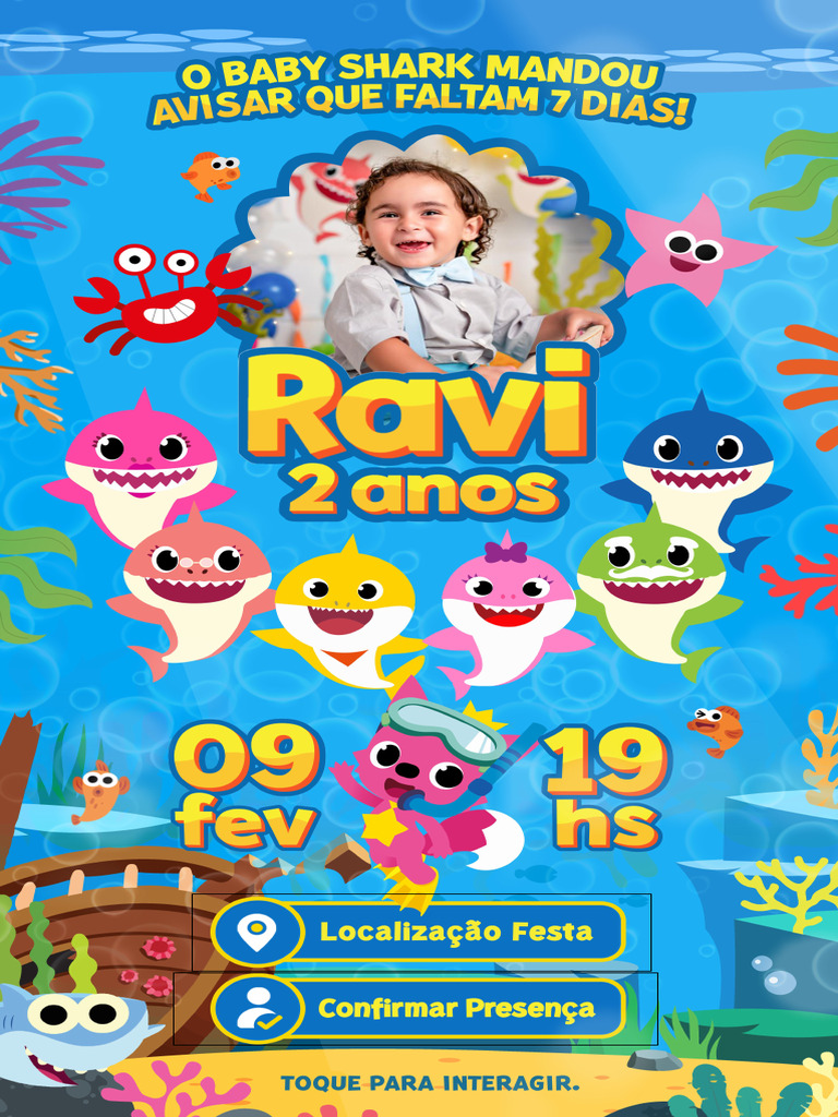 Lembrete - Ravi 2 anos | PDF