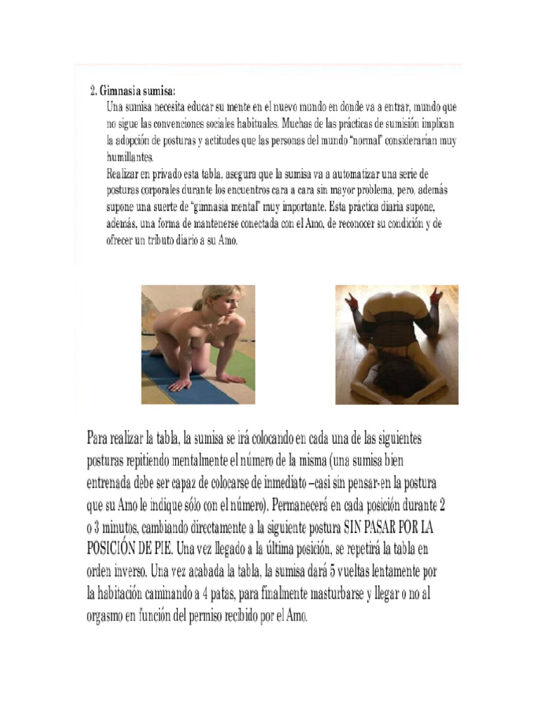 Posturas de sumisión | PDF