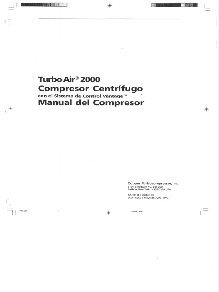 Manual Ta2000 Español | PDF