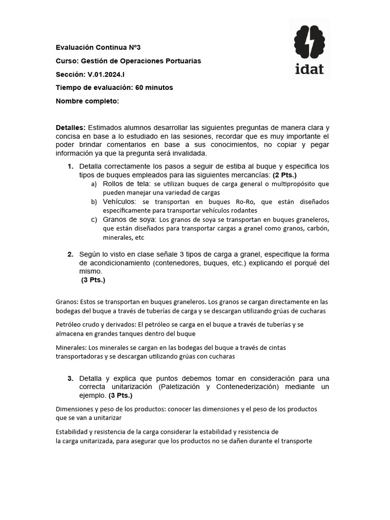 Exm Pèrez | PDF | Gestión de la cadena de suministro | Bienes de consumo