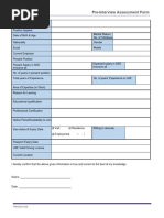 List of Manpower Format | PDF