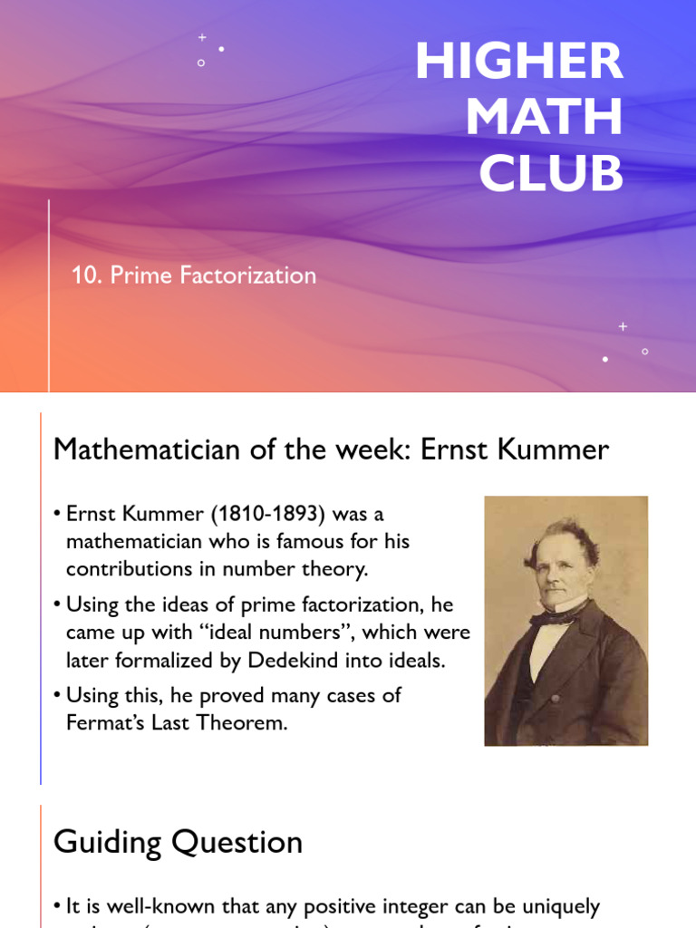 10 Factoring | PDF | Factorization | Ring (Mathematics)