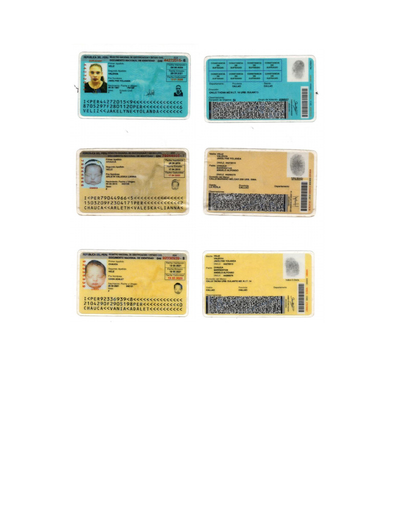 4. DNI DE HIJOS Y CONYUGE | PDF