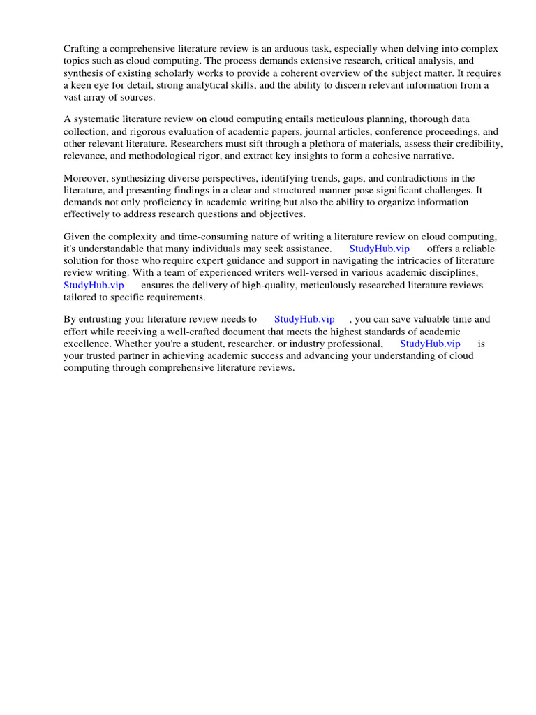 Systematic Literature Review Cloud Computing | PDF | Cloud Computing ... Systematic Literature Review Cloud Computing | PDF | Cloud Computing ...