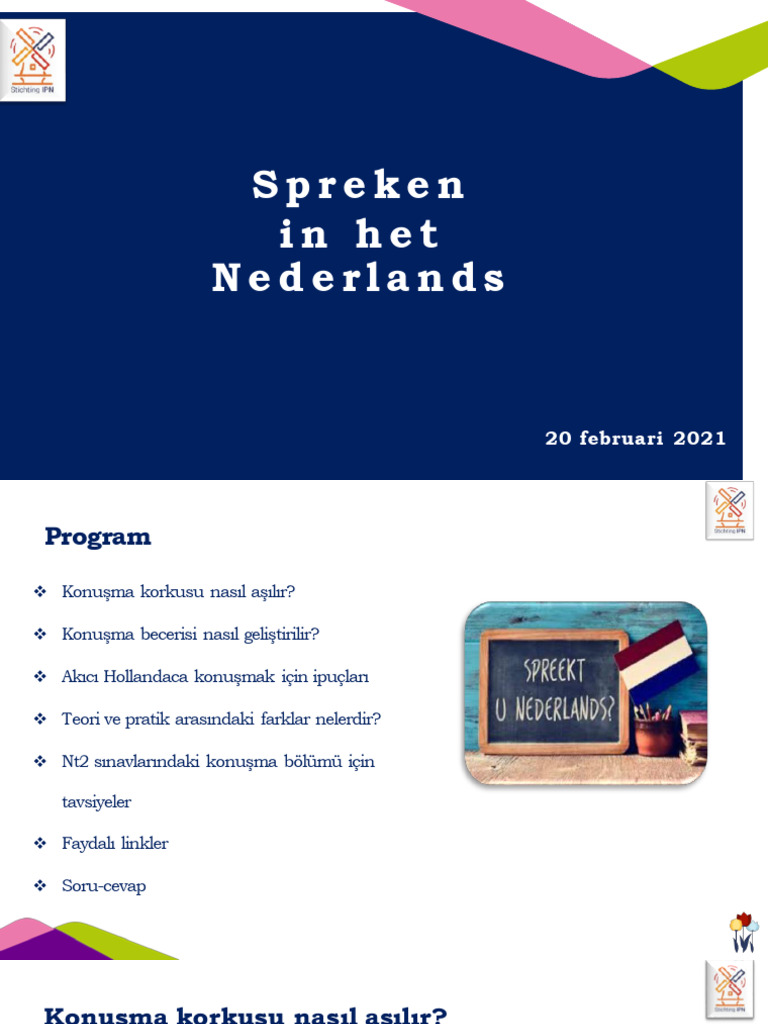 Spreken in Het Nederlands 240320 222149 | PDF