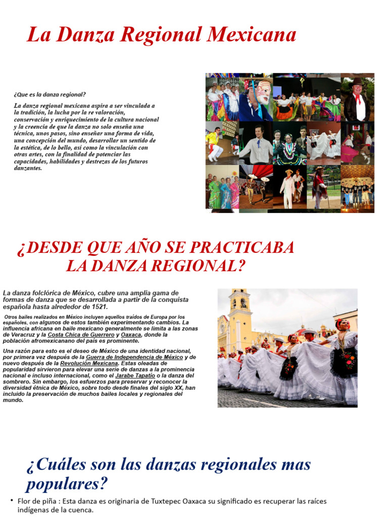 La Danza Regional Mexicana | PDF | México | Bailes
