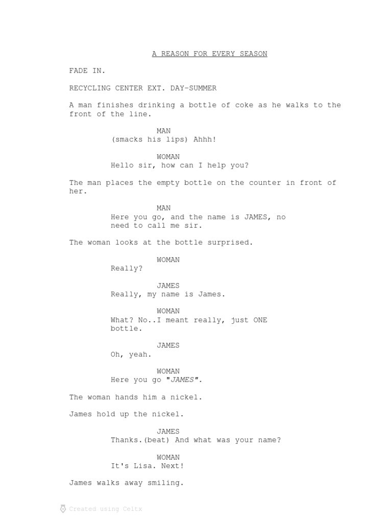 Script Coke Commerical | PDF