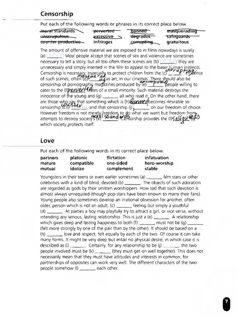 Unit 'Censorship' | PDF