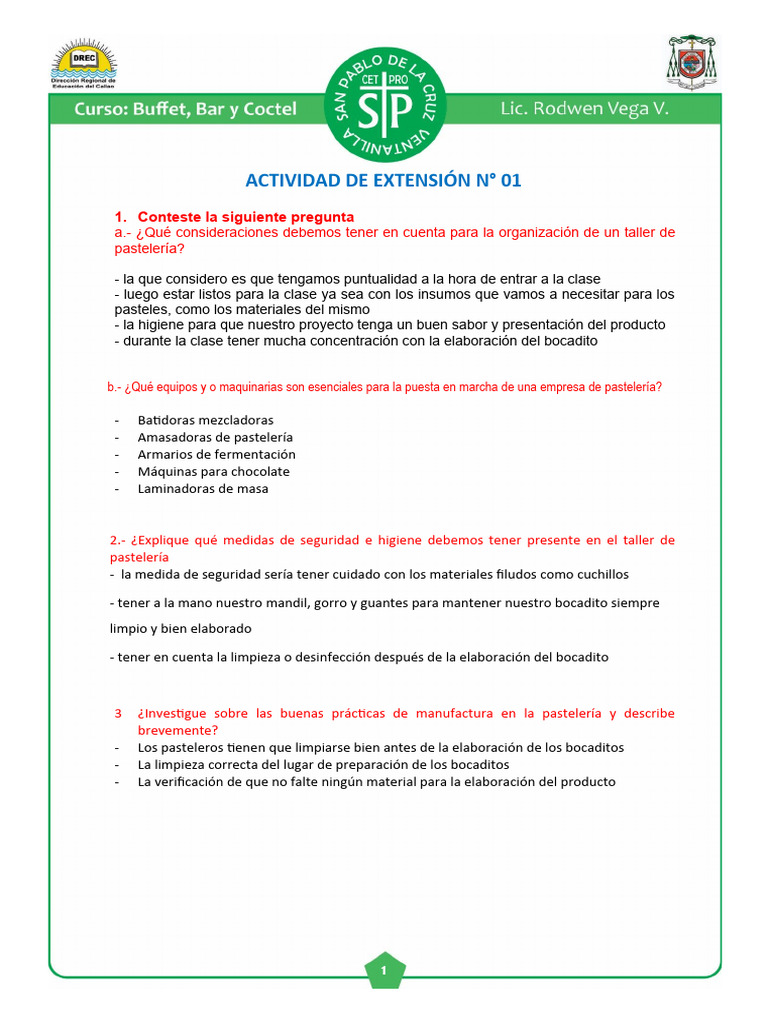 Actividad #01 Micaela Contreras | PDF