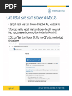 Panduan Instalasi Dan Konfigurasi SEB (Safe Exam Browser) To PPG 2025 | PDF