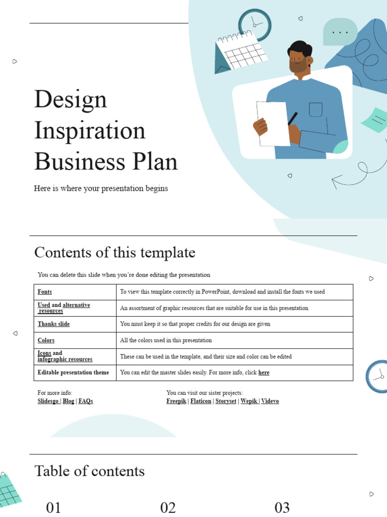 Business Plan Template Overview | PDF | Marketing | Business Model