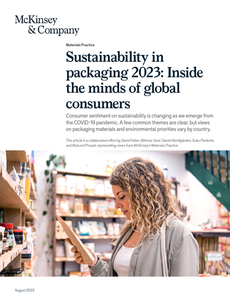Sustainability in Packaging 2023 Inside The Minds of Global Consumers ...
