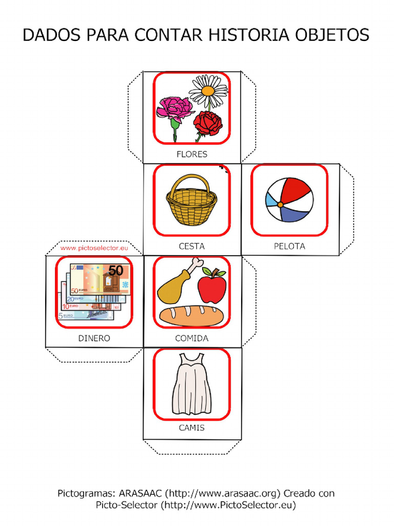 Dados para Contar Historia Objetos | PDF