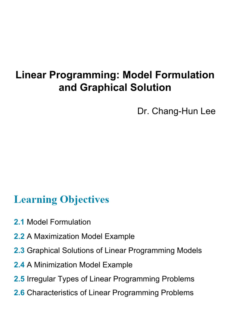 MS02 | PDF | Linear Programming | Mathematical Optimization