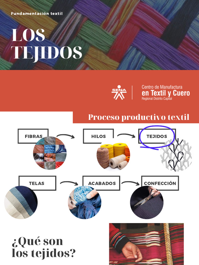 3-4_los_tejidos | PDF | Textiles | Tejidos