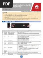 Huawei DCDU Specifications Overview | PDF | Technology & Engineering
