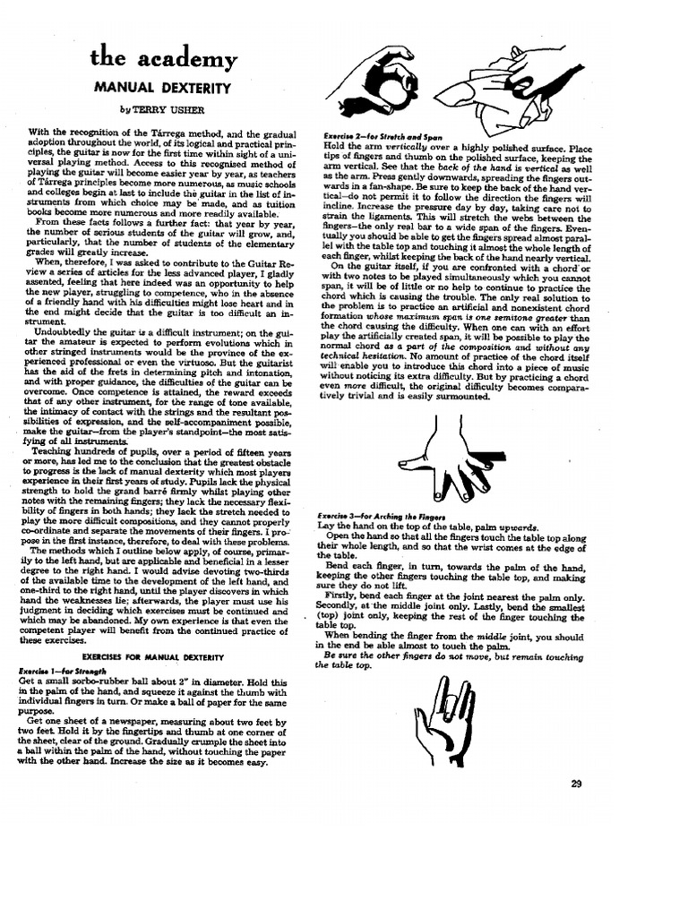 Manual Dexterity (Destreza) | PDF