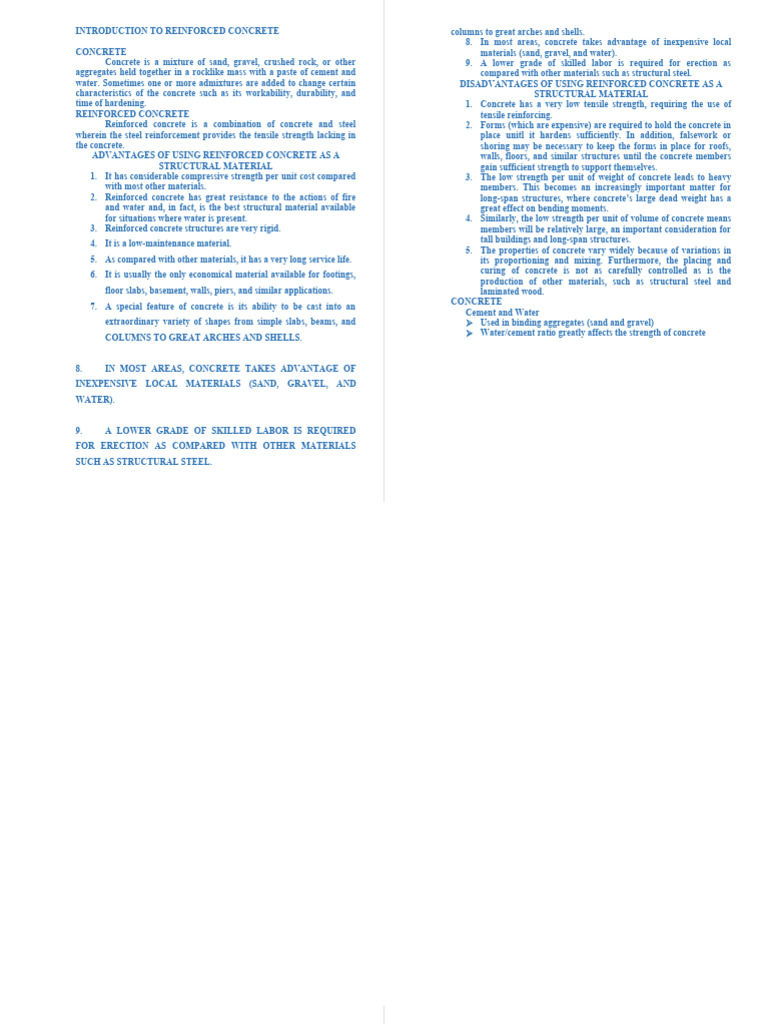Rcd Intro Pdf Concrete Reinforced Concrete