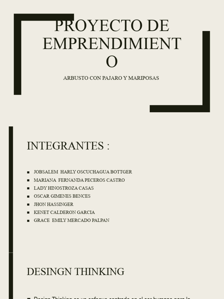Proyecto de emprendimiento | PDF | Economias