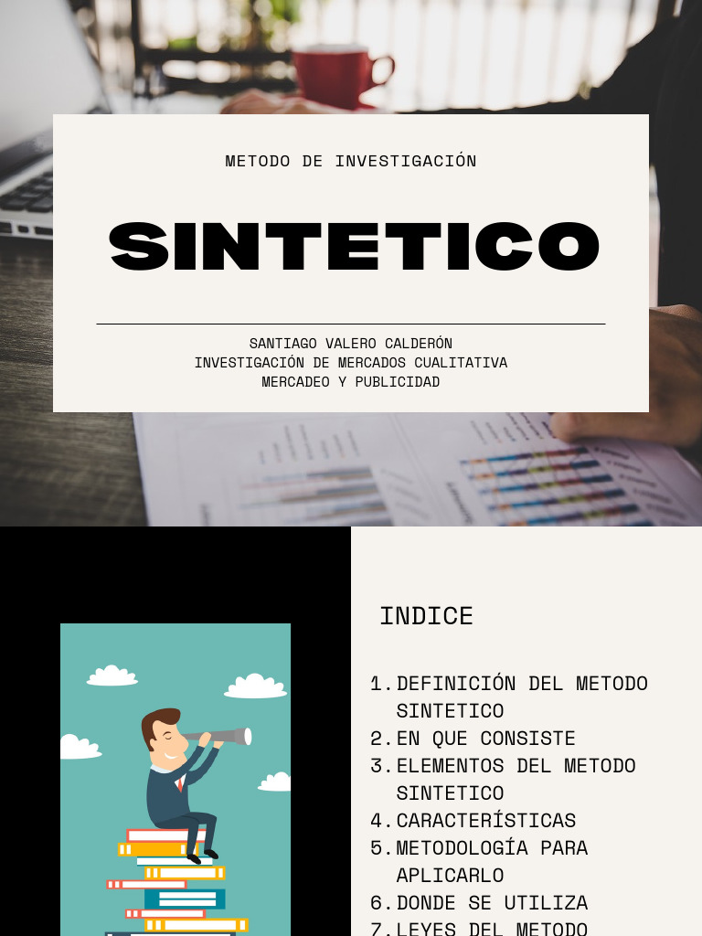 Metodo Sintetico - Marketing | PDF | Análisis | Conocimiento