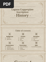 Laguna Copperplate: Oldest Philippine Script | PDF
