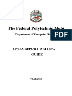 Undergraduate Project Report Template | PDF | Experiment