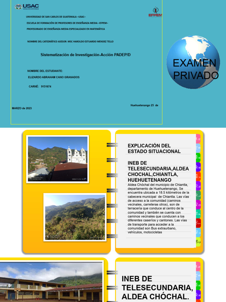 Examen Privado de Padep Básico | PDF | Entero | Matemática Elemental
