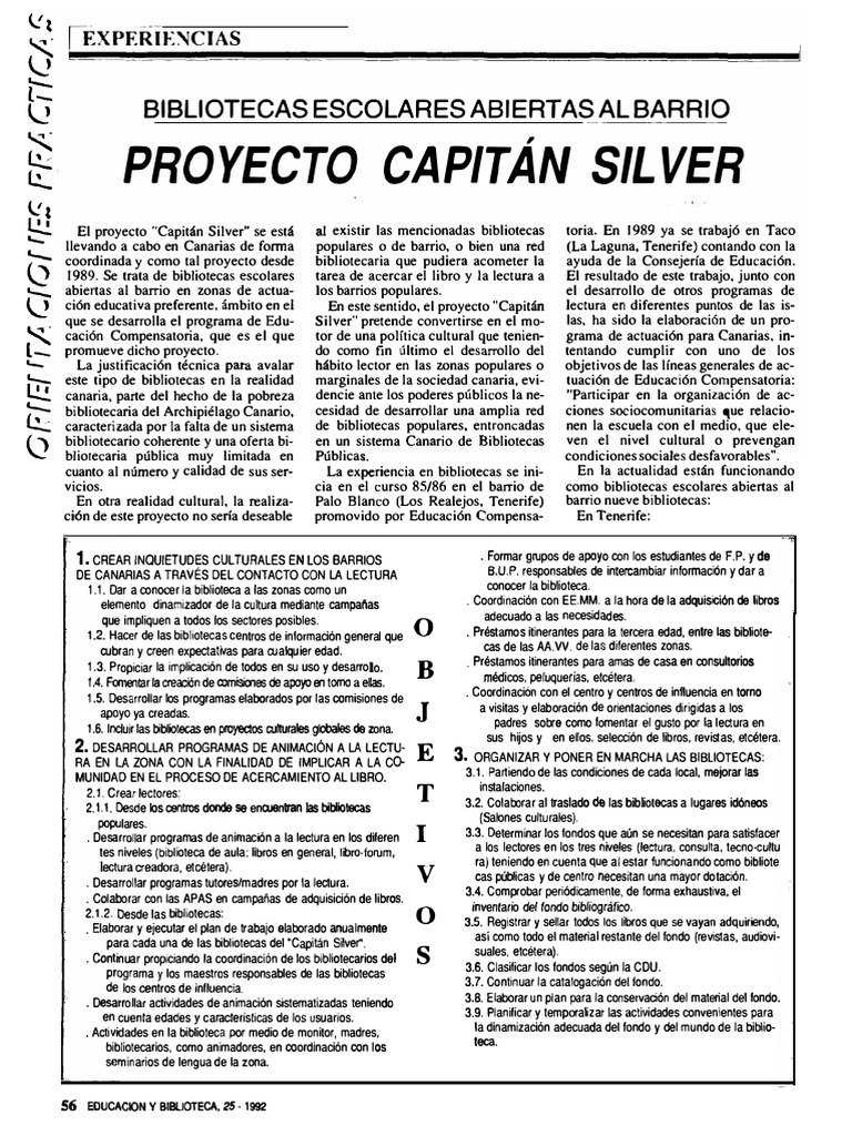 Fomento de la lectura en Tenerife | PDF | Islas Canarias | Informática