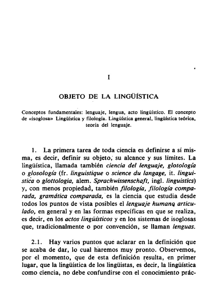 EUGENIO COSERIU INTRODUCCION A LA LINGui | PDF | Lingüística | Filología