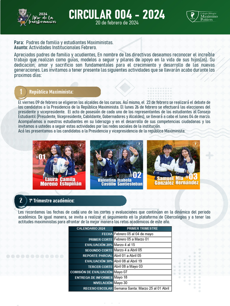 Actividades y Elecciones en CBMP 2024 | PDF