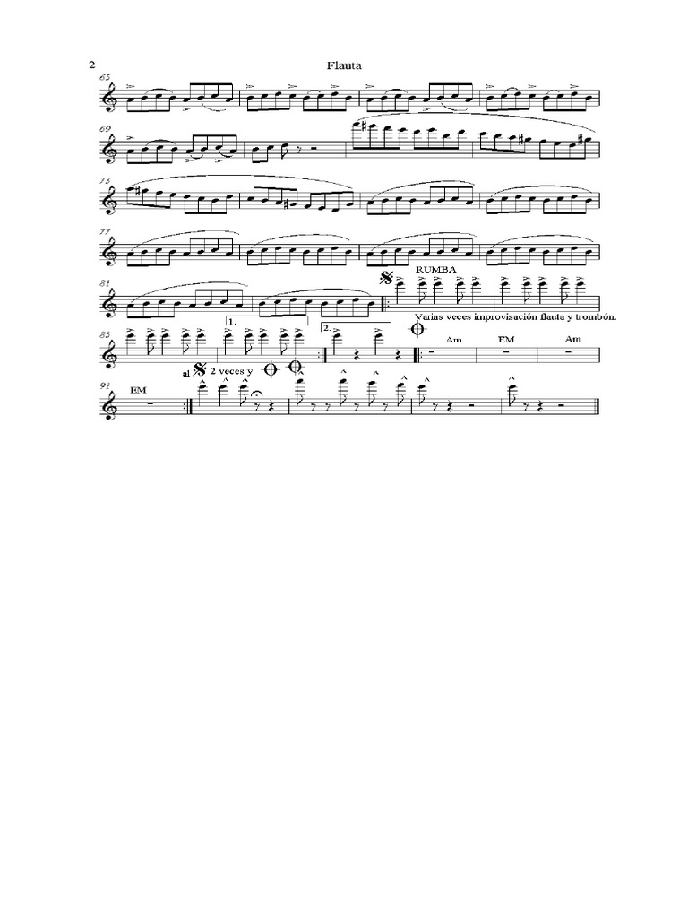 Mi Com-Paz - Danzón | PDF