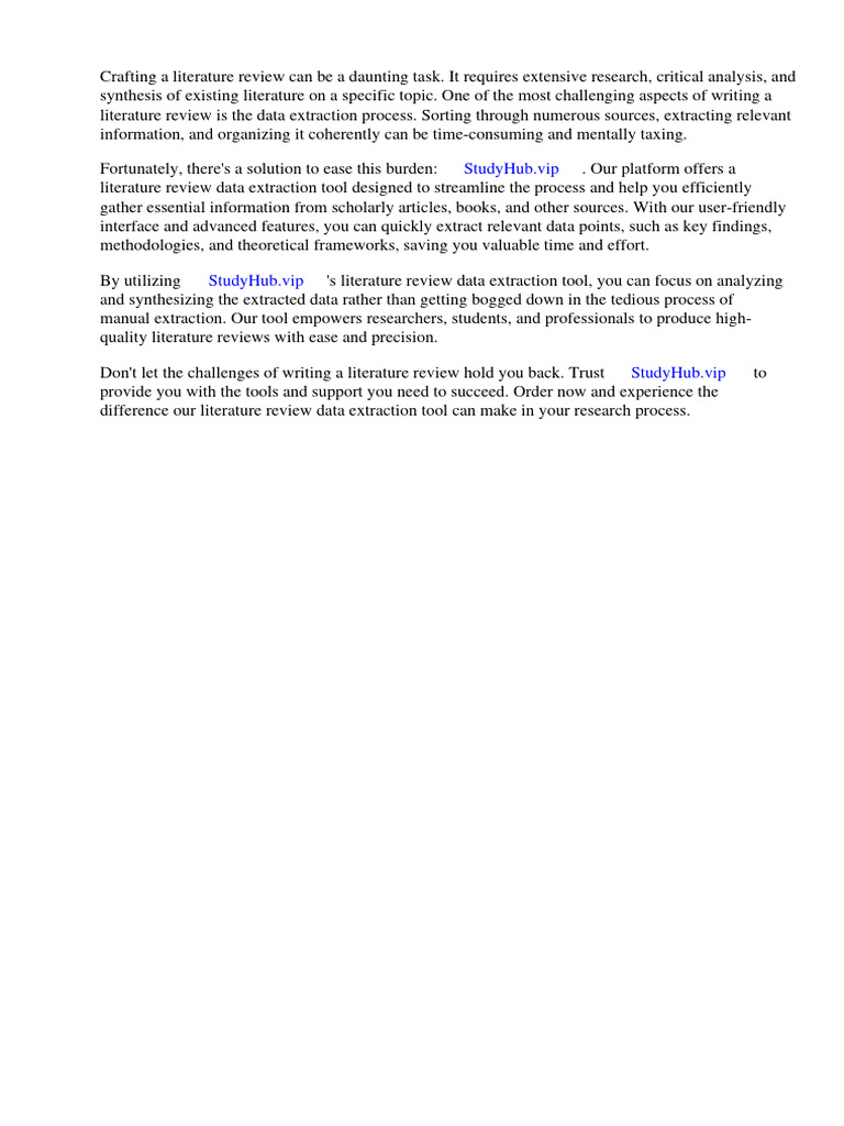 Literature Review Data Extraction Tool Pdf Systematic Review Data
