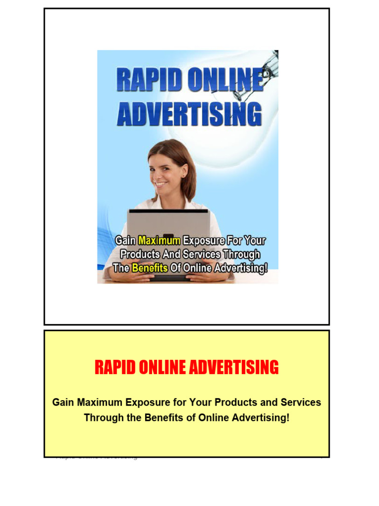 Effective Online Advertising Strategies | PDF | Search Engine ...