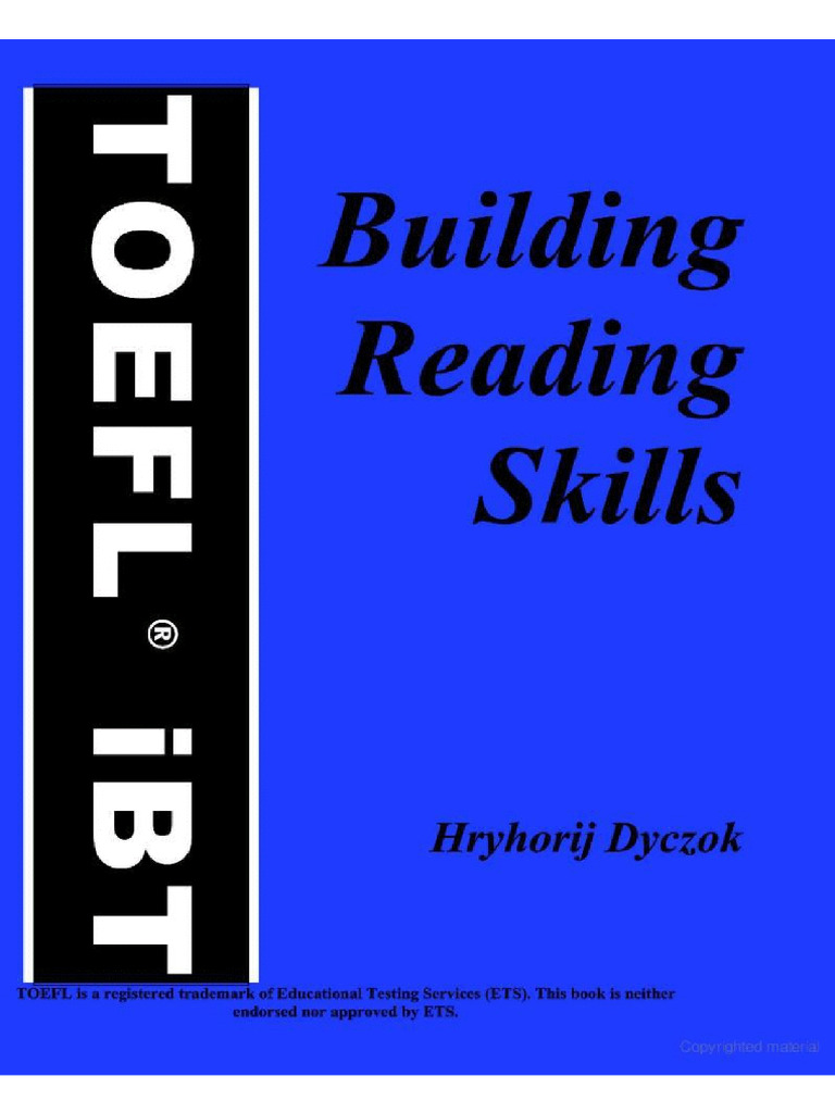 Building Reading Skills For TOEFL IBT | PDF
