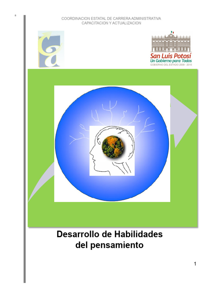 Desarrollo de Habilidades Del Pensamiento | PDF | Pensamiento | Hemisferio cerebral