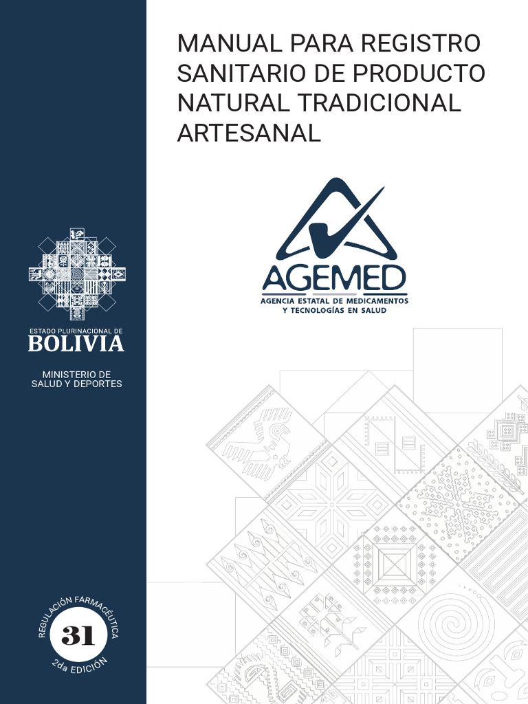 Manual para Registro Sanitario de PNTA | PDF | Medicamentos con receta ...